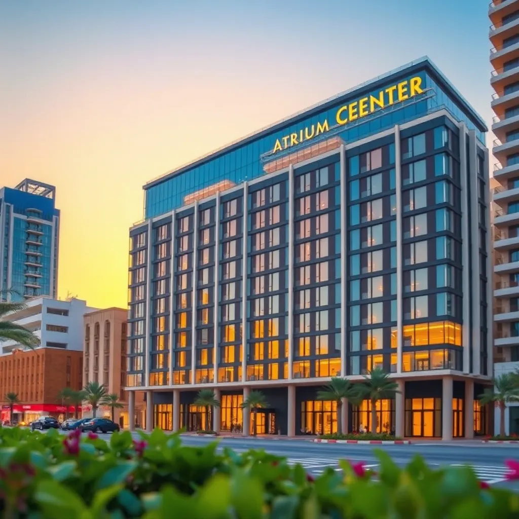 Discovering the Atrium Center on Bank Street, Bur Dubai